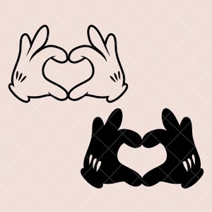 Instant Digital Download: Heart Hands Bundle | PNG Files Only - Etsy