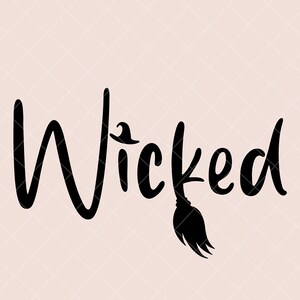 Instant Digital Download: Wicked | PNG Files Only - Etsy