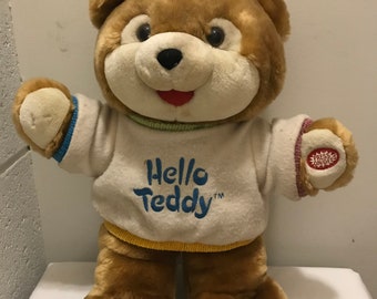 Interactive Teddy Bear - Etsy