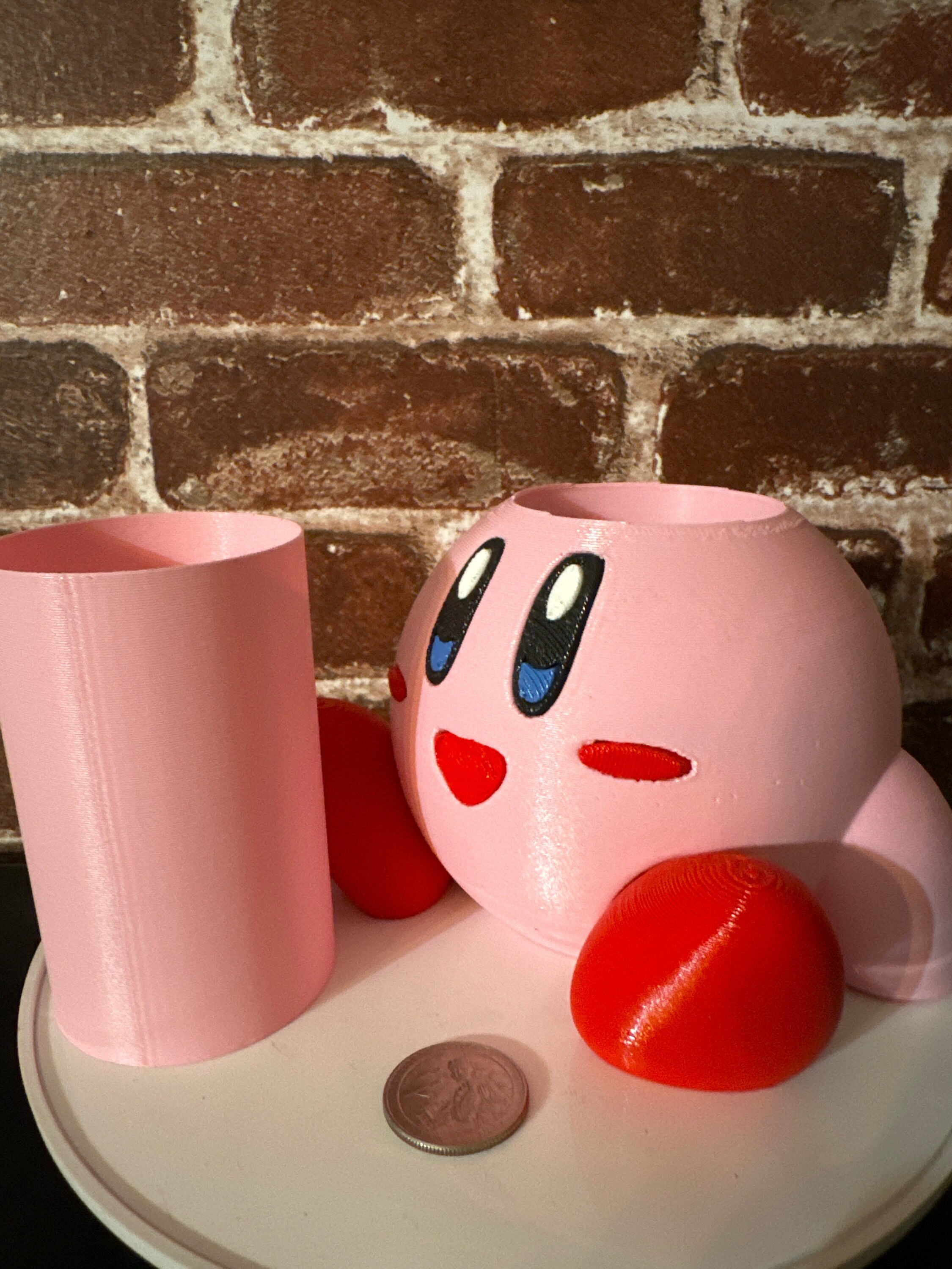 Kirby Planter With Drain Hole & Inner Pot - Etsy