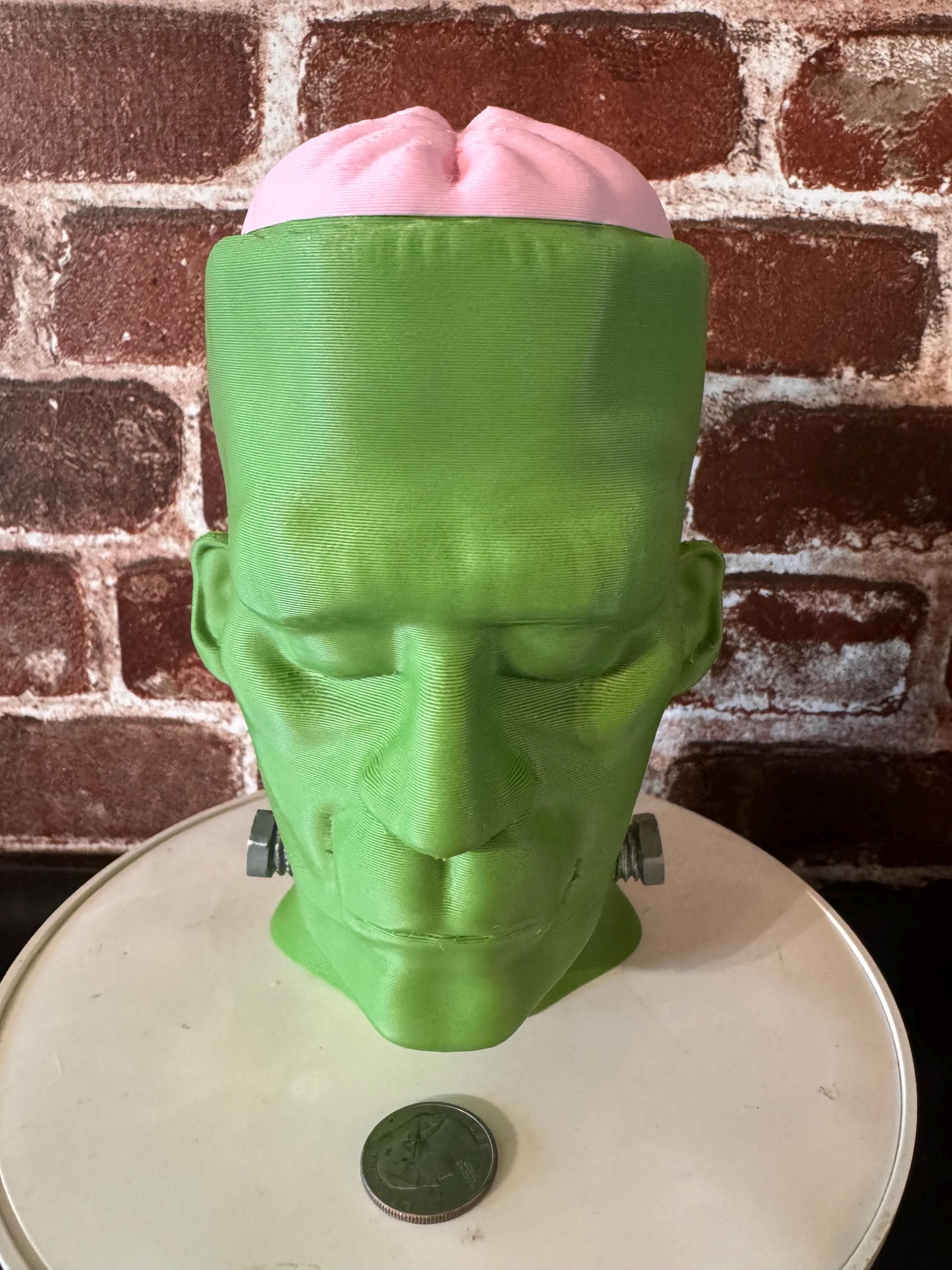 Frankenstein Brain Planter W Inner Pot - Etsy