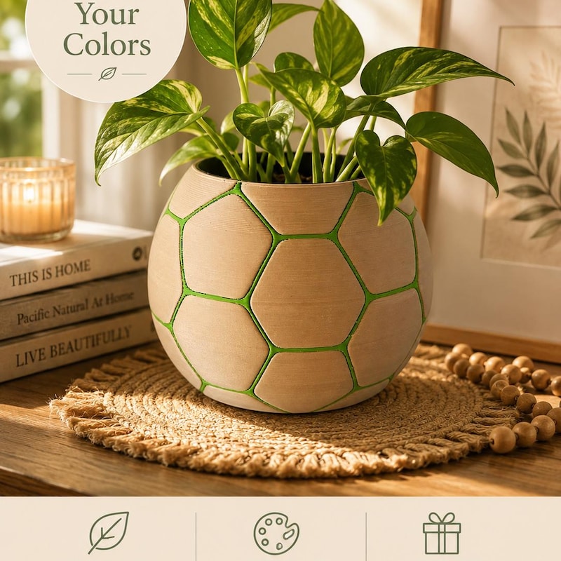 Dark Gray Planters - Etsy