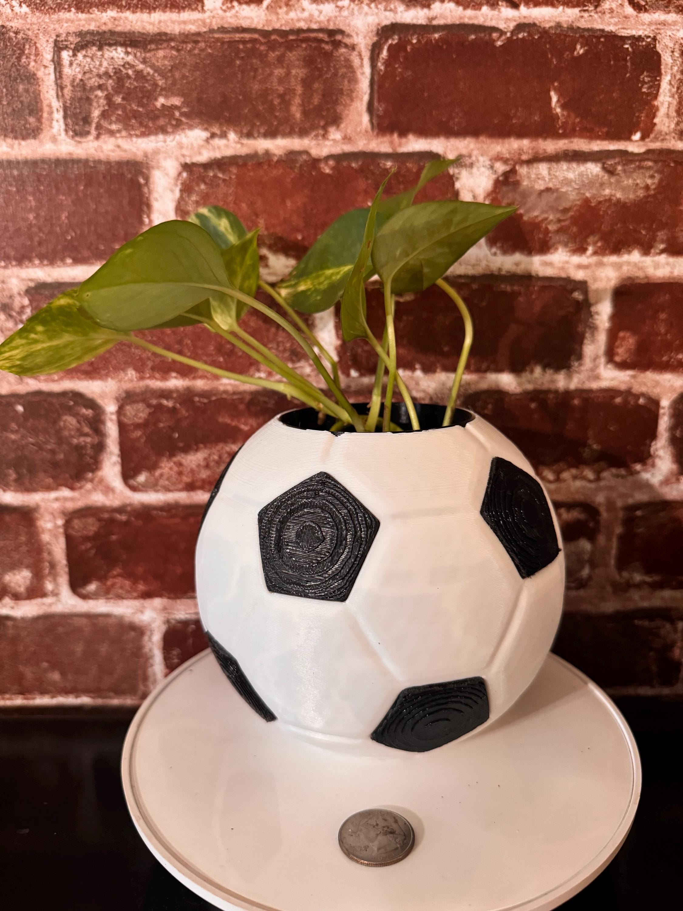 Soccer Ball Planter - Etsy