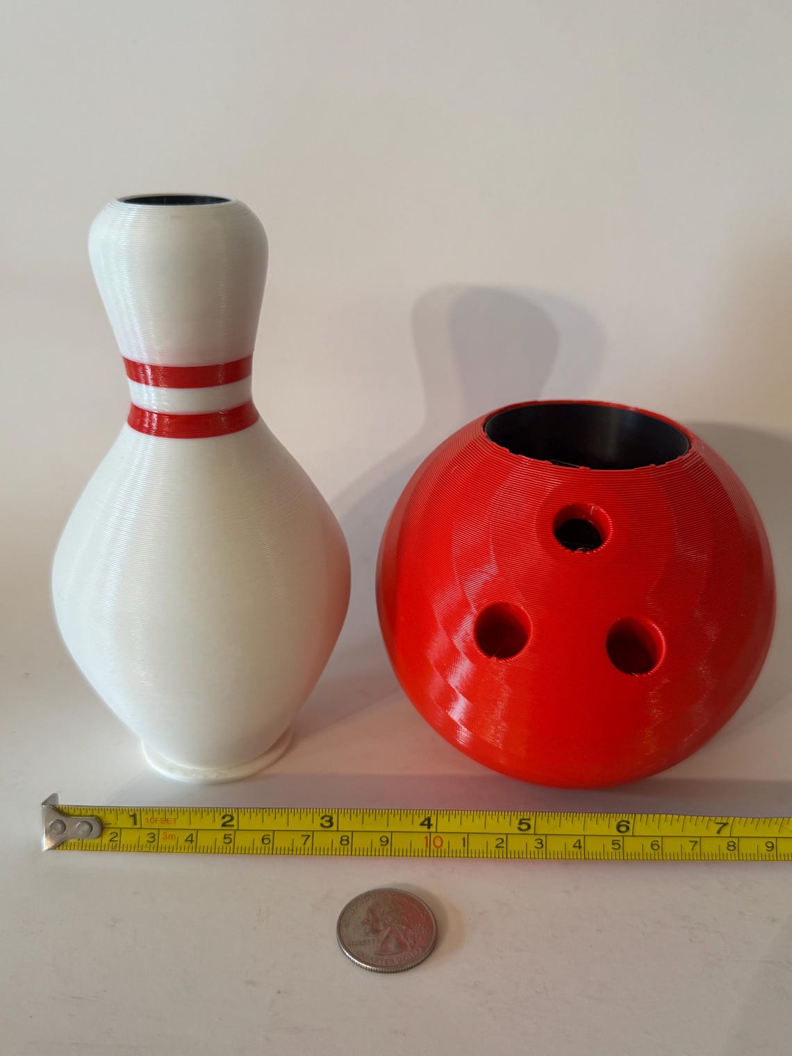 Bowling Ball and Pin Planter Set Gift | Home Decoration - Etsy