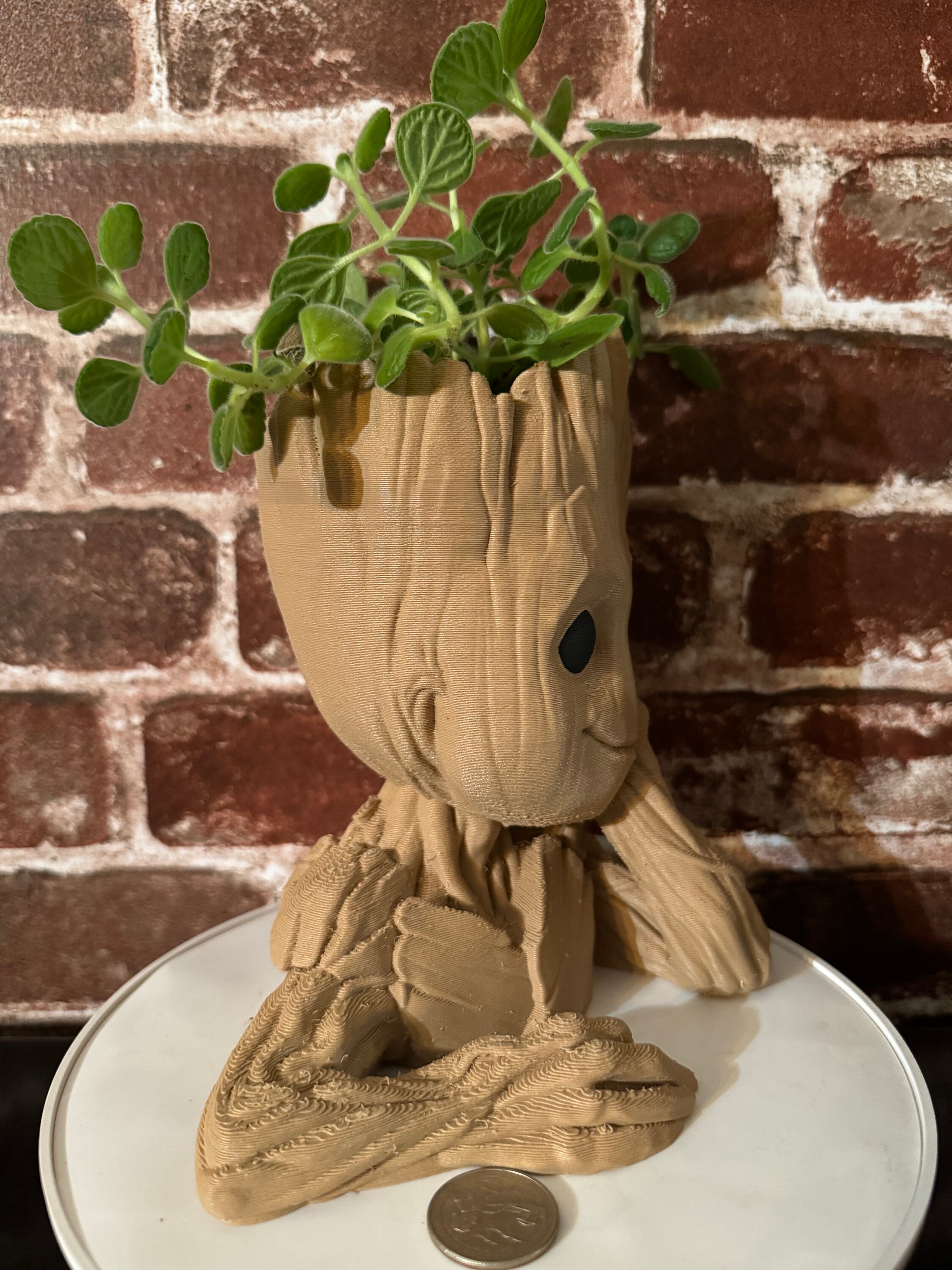3D Printed Groot Large Planter - Etsy