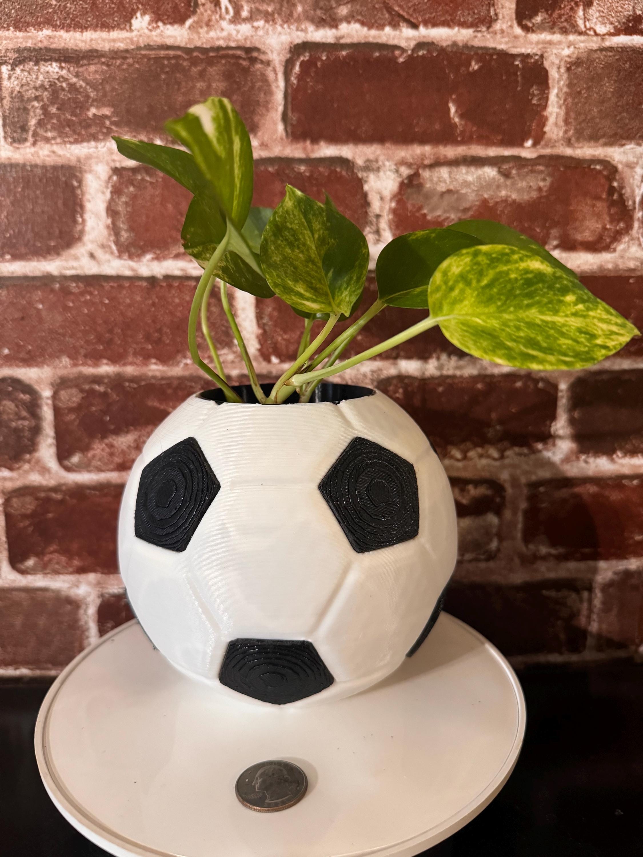 Soccer Ball Planter - Etsy