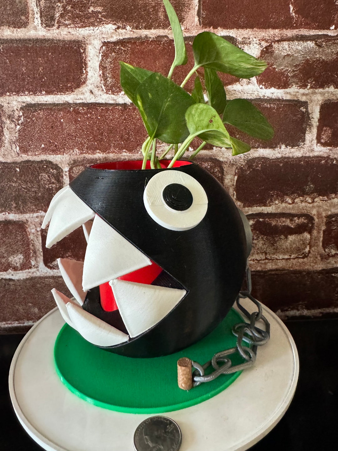 Chain Chomp Pot/ Pen Holder - Etsy