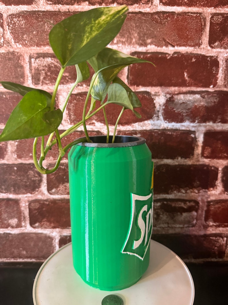 Sprite Can Planter W/ Inner Pot - Etsy