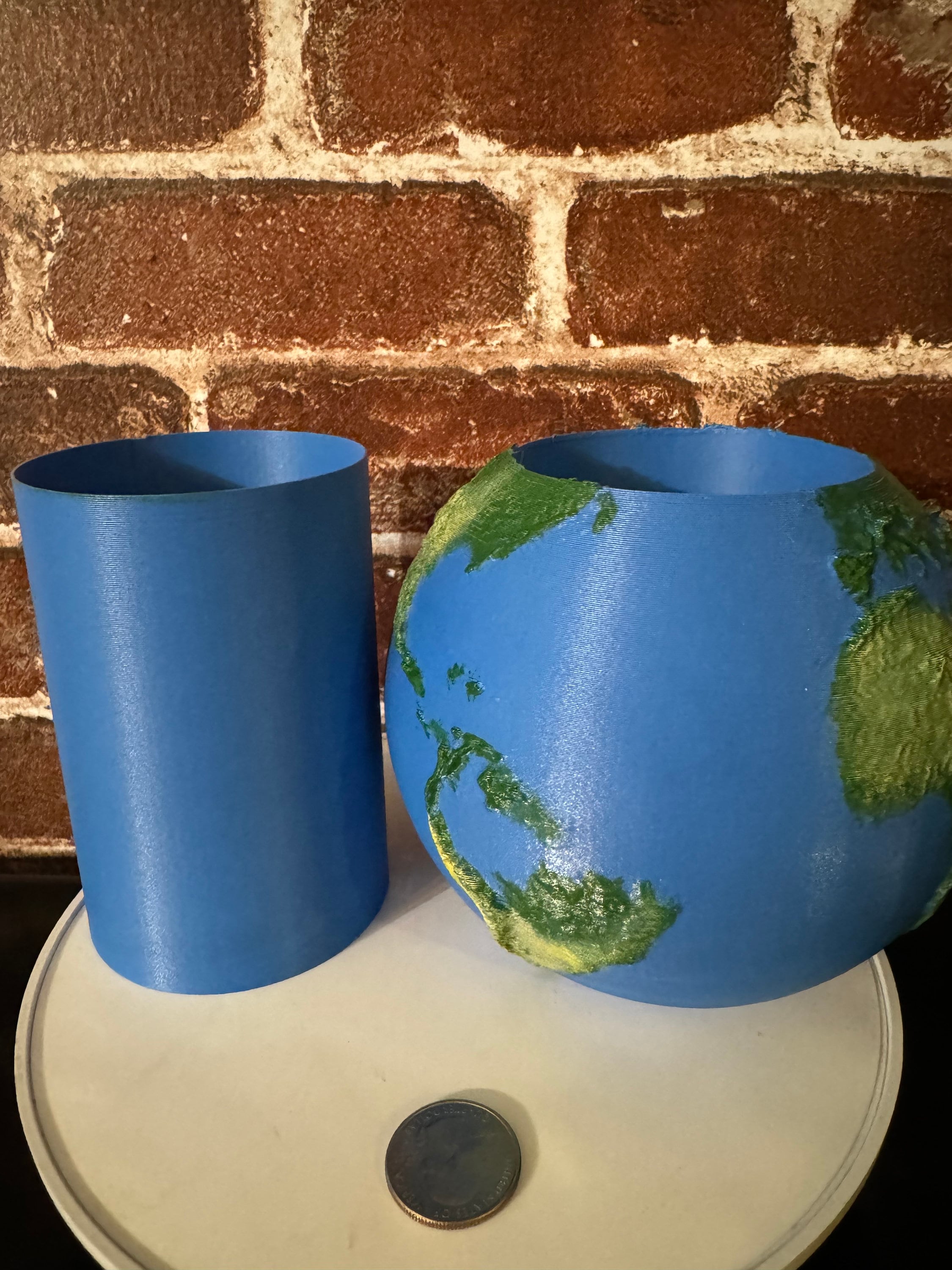 Earth Globe Planter W/ Inner Pot - Etsy