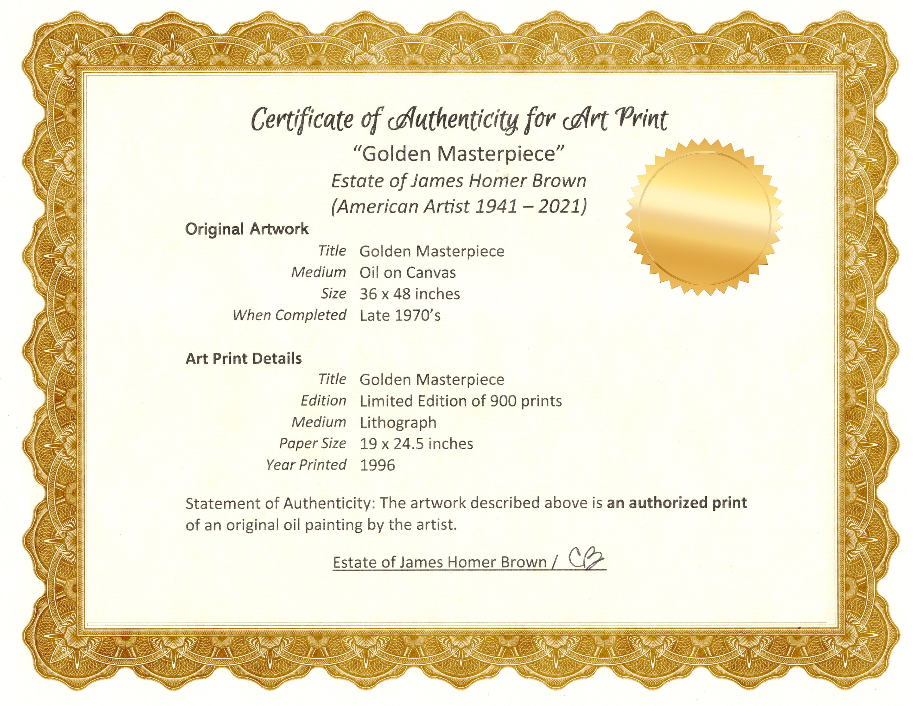 Yellow Tea Rose Painting Print "golden Masterpiece" Gold Rose Floral ...