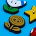 Super Mario Magnets Power up // Gaming Collection // Gift Office Fridge ...
