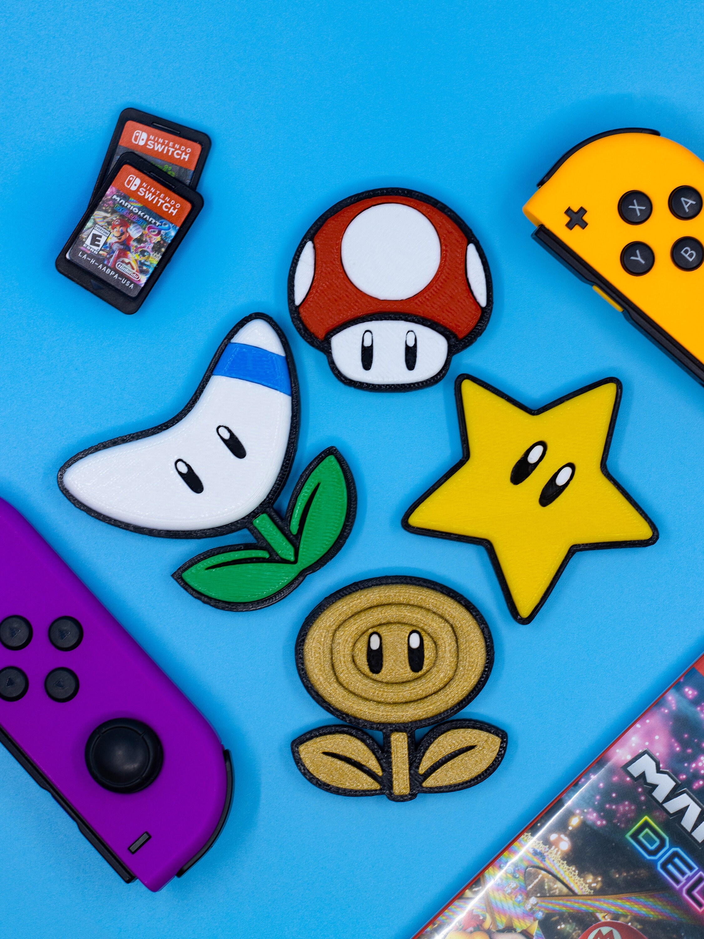 Super Mario Magnets Power up // Gaming Collection // Gift - Etsy Canada