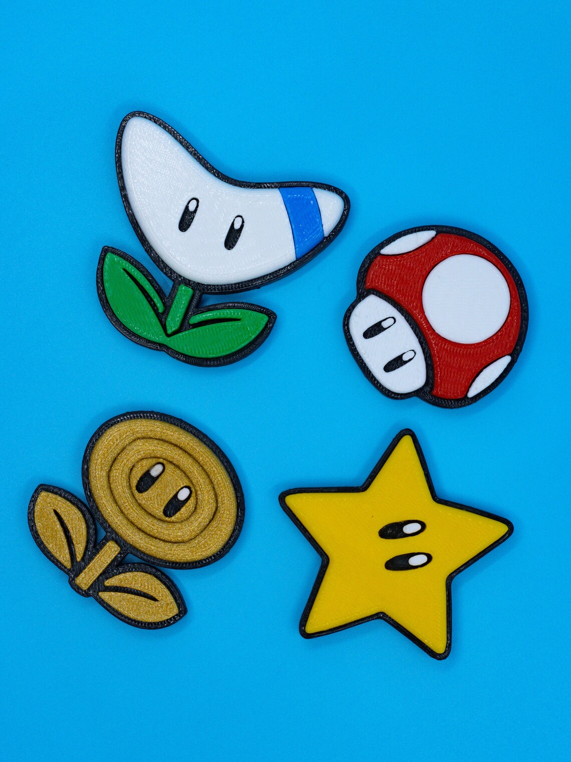 Super Mario Magnets Power up // Gaming Collection // Gift - Etsy Canada