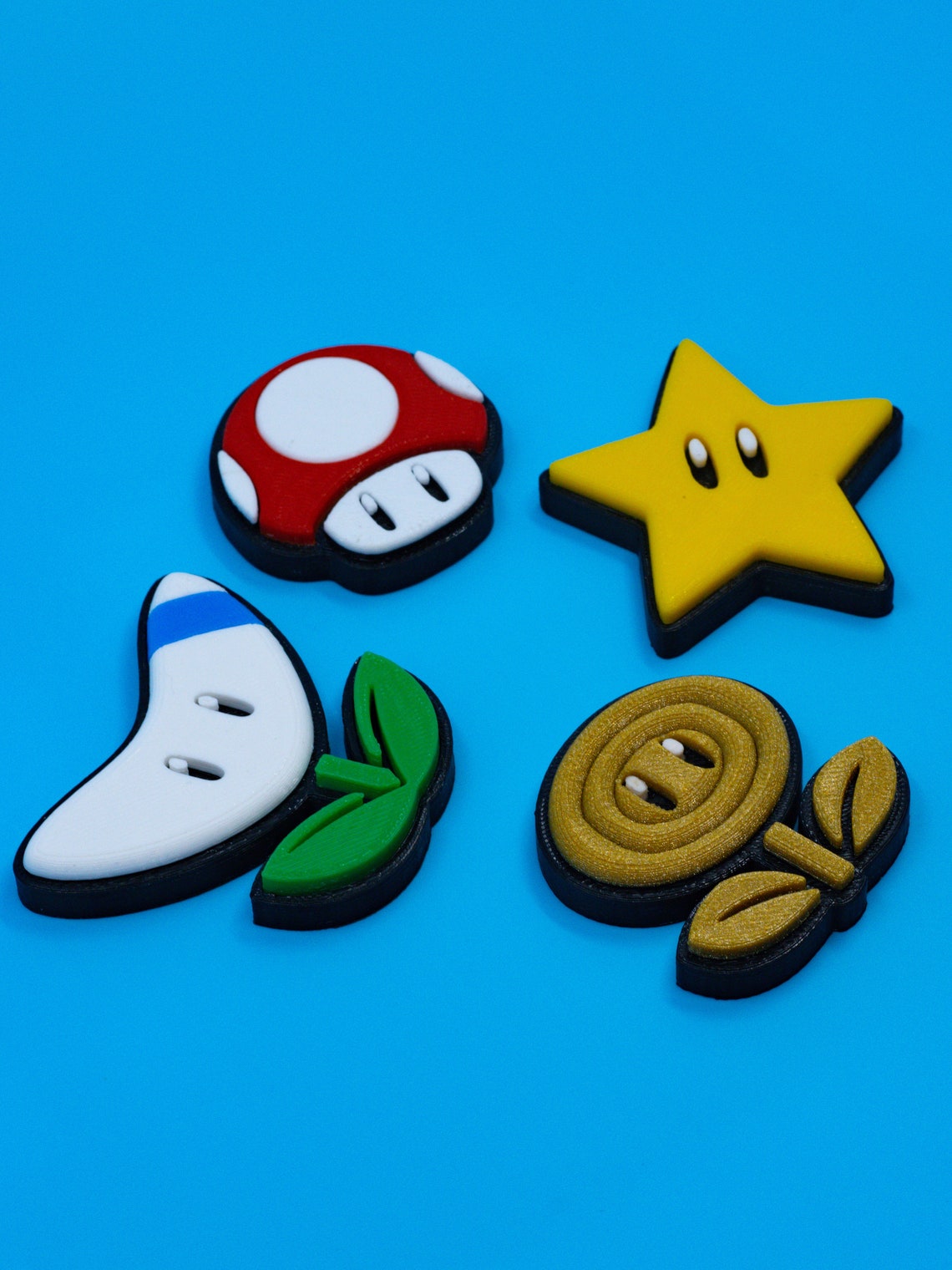 Super Mario Magnets Power up // Gaming Collection // Gift - Etsy Canada