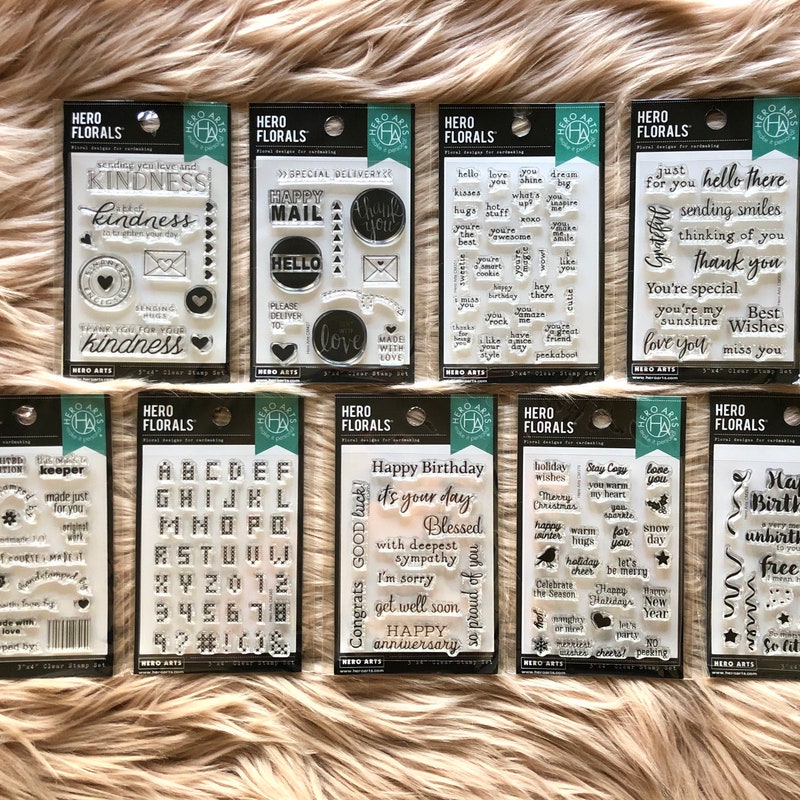 Hero Arts Stamps - Etsy