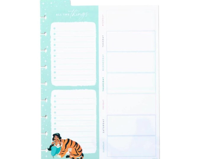 Disney Princess Weekly Schedule Classic Wet Erase Dashboard - Stay ...