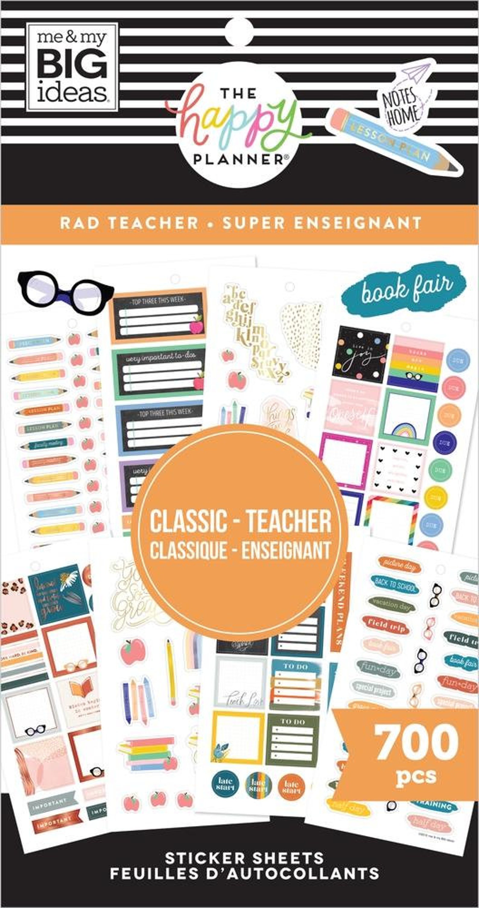 3 Options of BIG Value Stickers Books by Happy Planner - 700 Rad ...