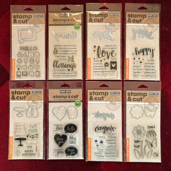 Hero Arts Stamps - Etsy