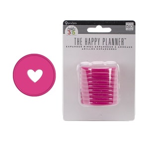 Happy Planner Disc Rings Sets in 3 Size: Big/classic/mini - Me and My ...