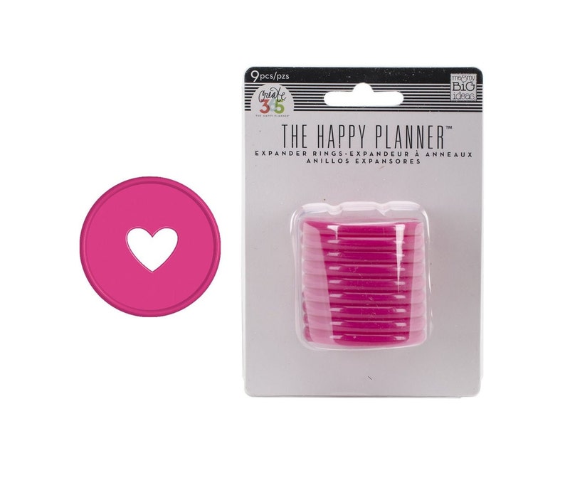 Happy Planner Disc Rings Sets in 3 Size: Big/classic/mini Me - Etsy