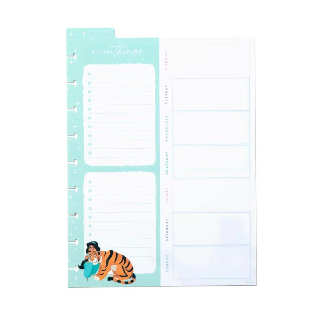 Disney Princess Weekly Schedule Classic Wet Erase Dashboard - Etsy