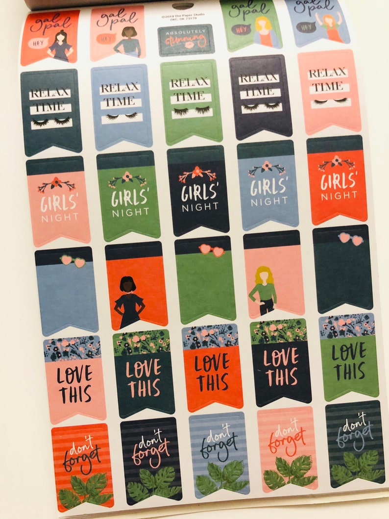 461pc Friendship Stickers Pack by Agenda 52 the Paper Studio - Etsy
