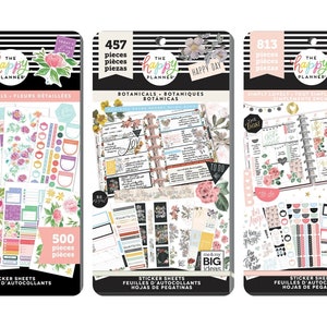 3 Options of Happy Planner Value Stickers Book-813 Simply | Etsy