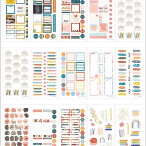 3 Options of BIG Value Stickers Books by Happy Planner - 700 Rad ...