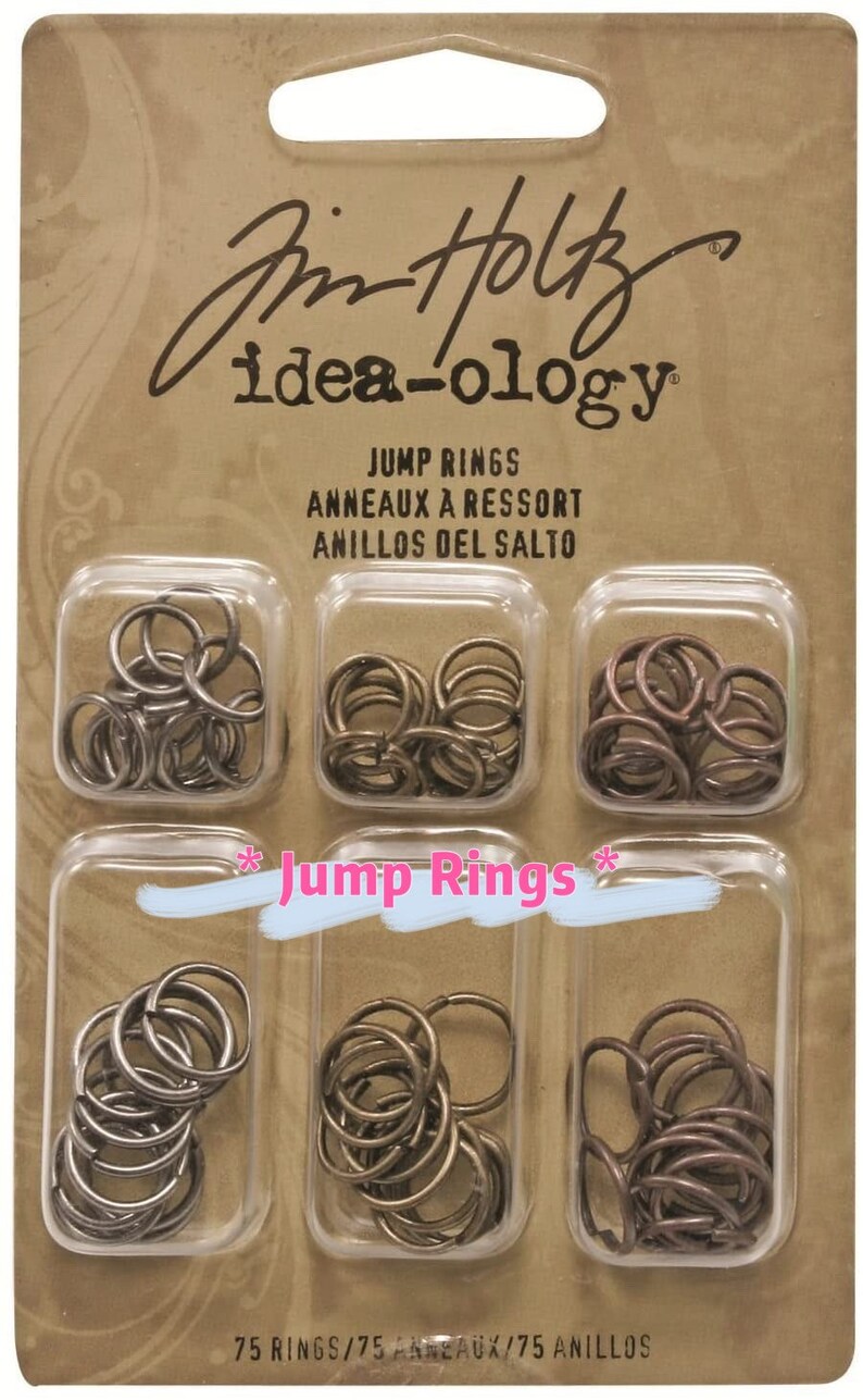 5 Options of Tim Holtz Ideaology MINI Paper Clips/jump | Etsy