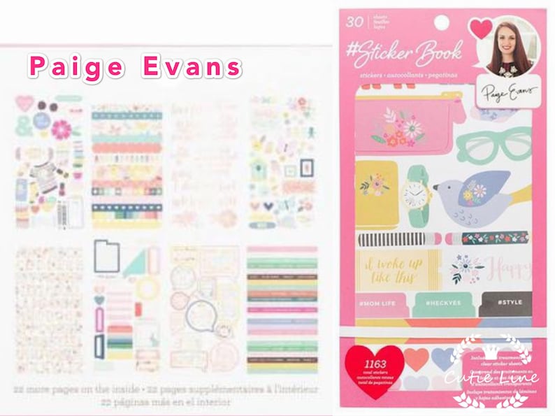 9 Options of Sticker Books-jen Hadfield/1canoe2/heidi - Etsy UK