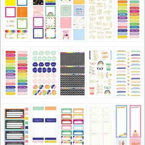 3 Options of BIG Value Stickers Books by Happy Planner - 700 Rad ...