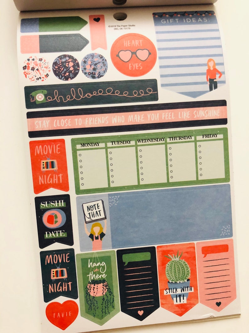 461pc Friendship Stickers Pack by Agenda 52 the Paper Studio - Etsy