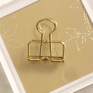 6 Colors of Planner Clips Hollow Binder Clips-office/binder/decorative ...