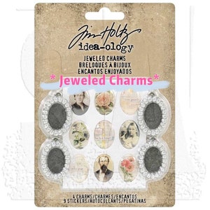 9 Options of Tim Holtz Ideaology-plaquettes/salvaged Dolls/silverware ...