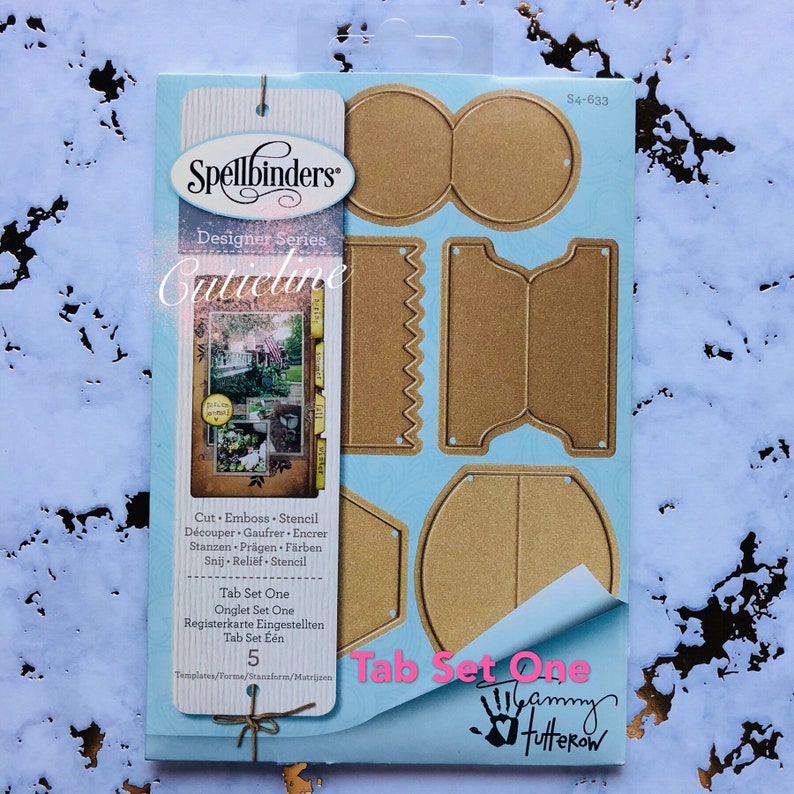 6 Styles Spellbinders Cutting Dies - Pocket Corners/fancy Tags/file ...