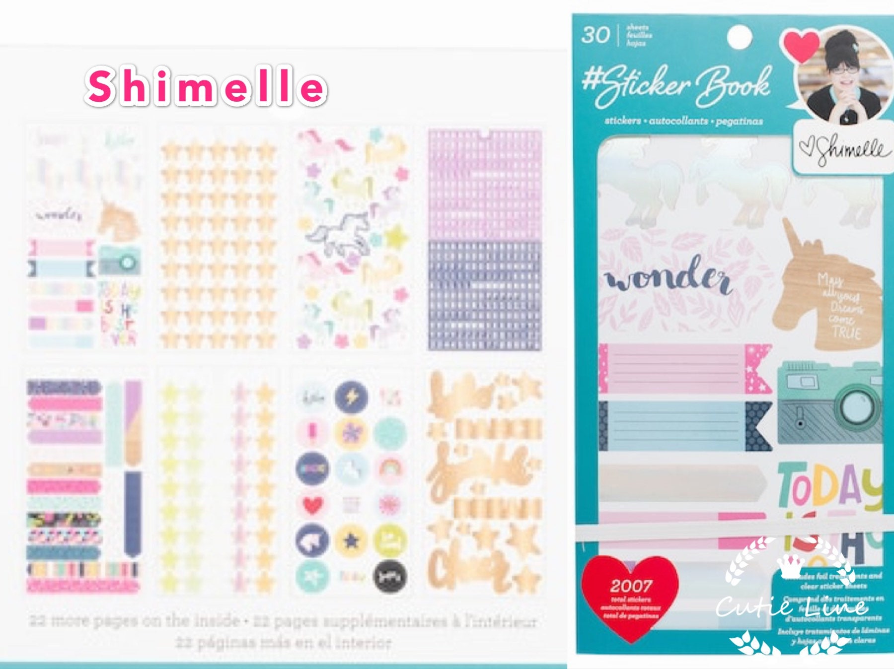 9 Options of Sticker Books-jen Hadfield/1canoe2/heidi - Etsy UK