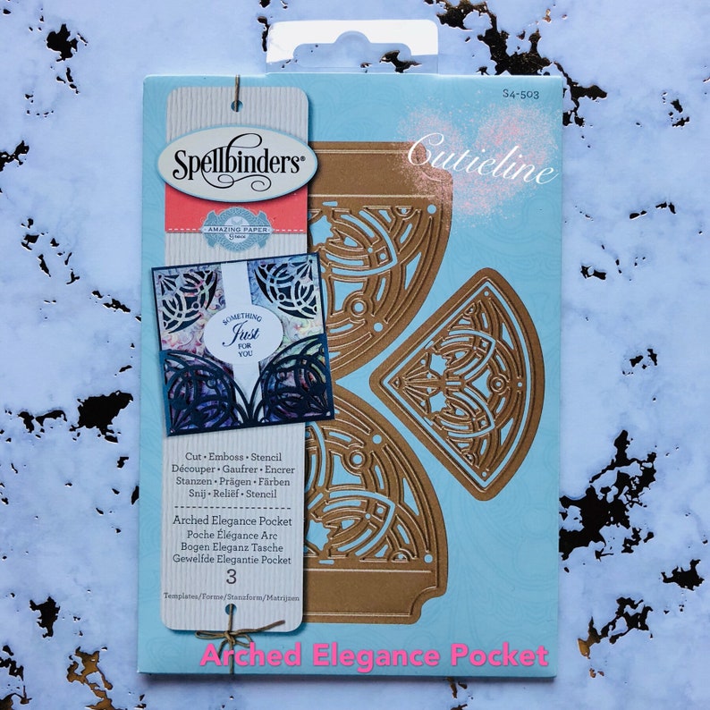 6 Styles Spellbinders Cutting Dies - Pocket Corners/fancy Tags/file ...