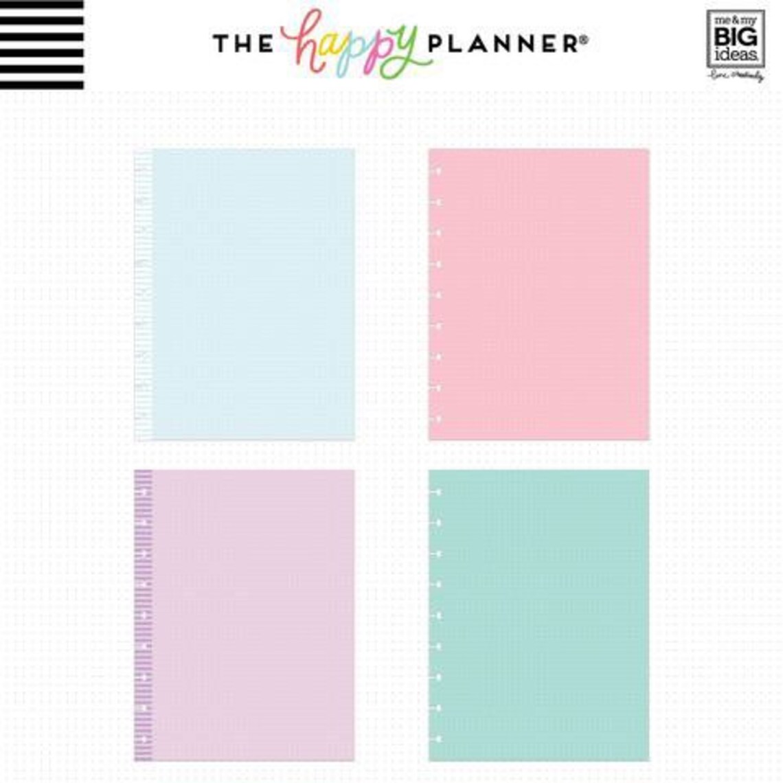 6 Options of Classic Note Paper Refill Packs by Happy Planner | Etsy