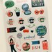 461pc Friendship Stickers Pack by Agenda 52 the Paper Studio 15 Sheets ...