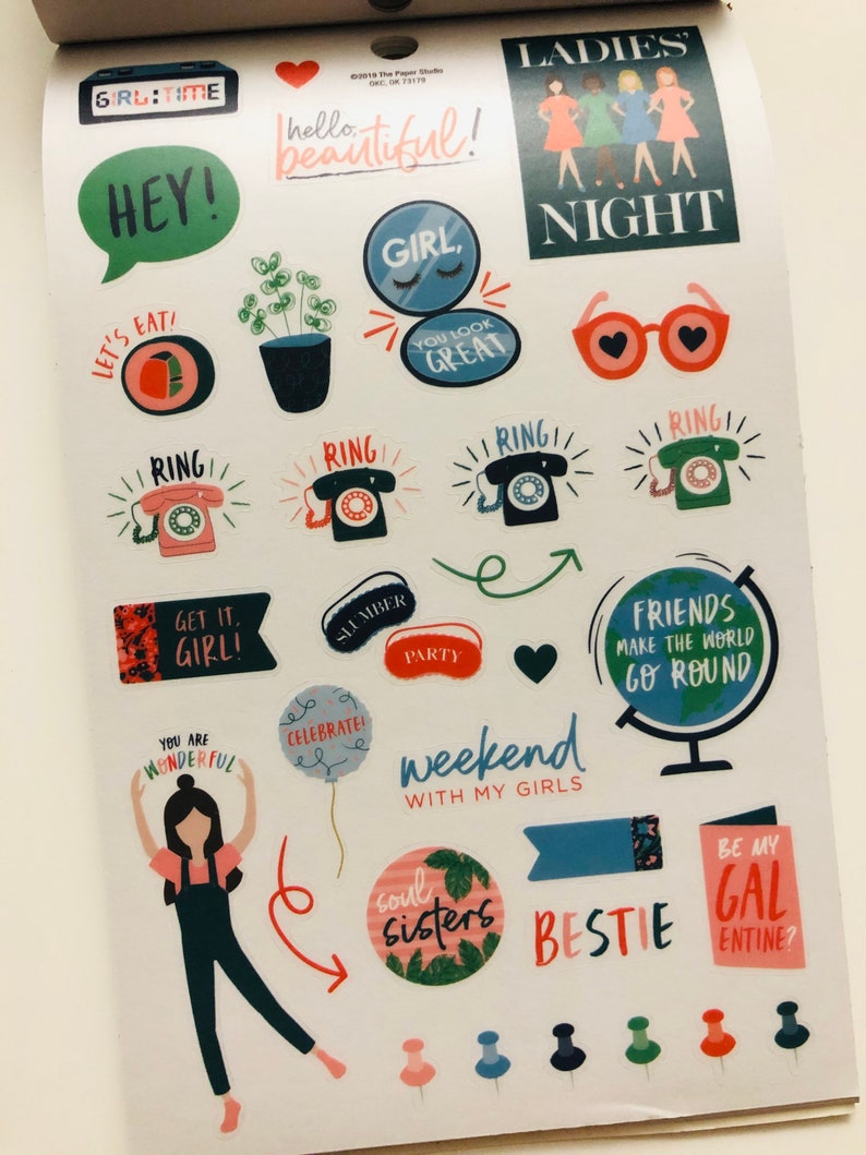 461pc Friendship Stickers Pack by Agenda 52 the Paper Studio - Etsy