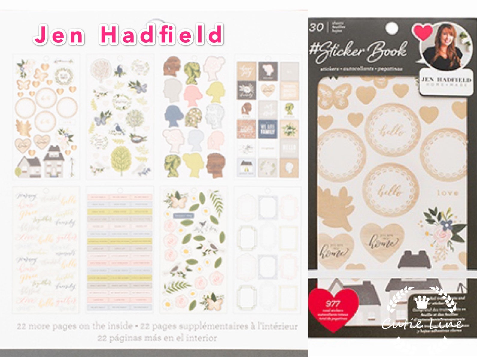 9 Options of Sticker Books-jen Hadfield/1canoe2/heidi - Etsy