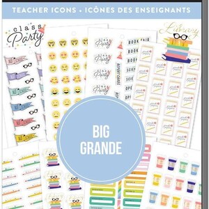 3 Options of BIG Value Stickers Books by Happy Planner - 700 Rad ...