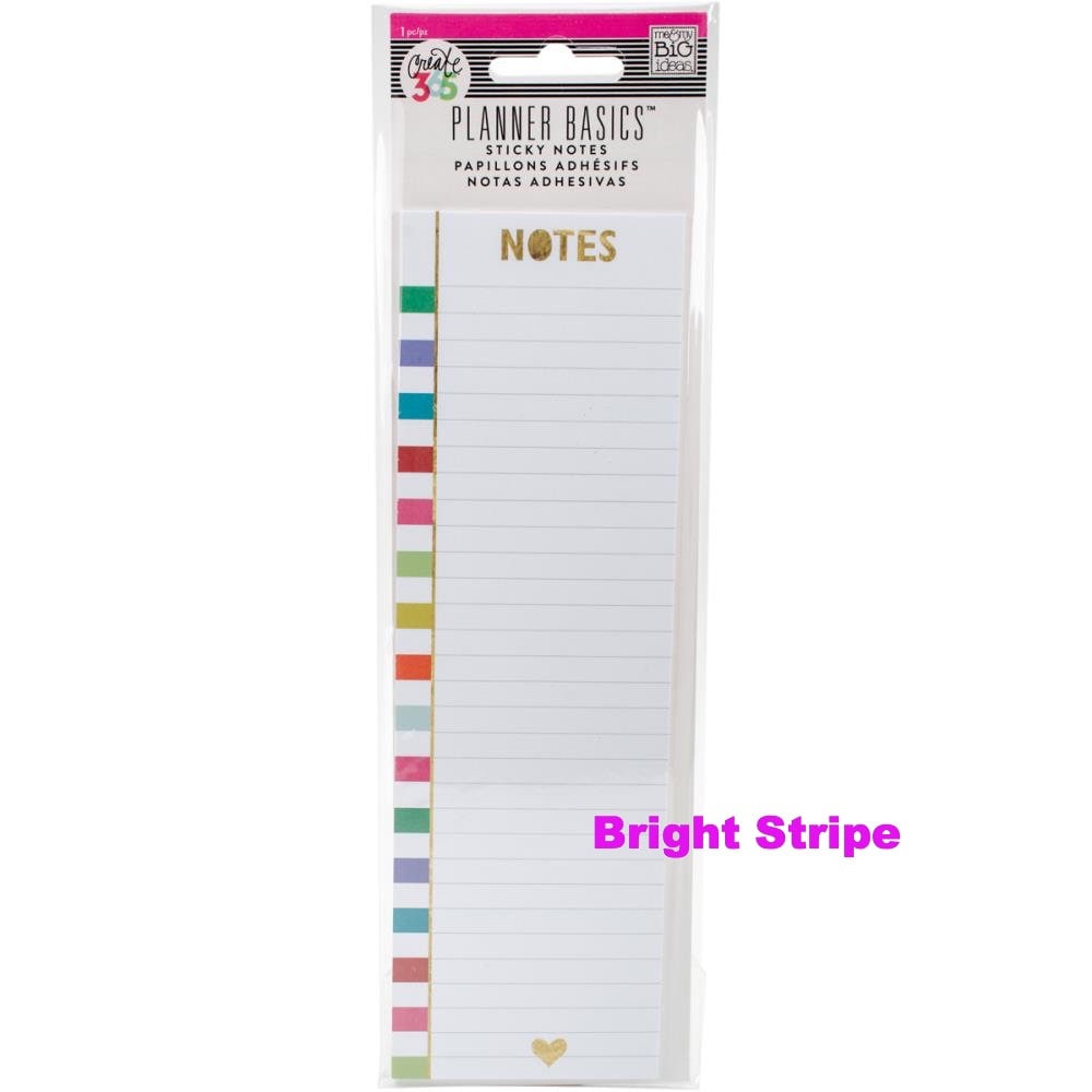 3 Styles of Happy Planner Sticky Notes Modern Brights / | Etsy