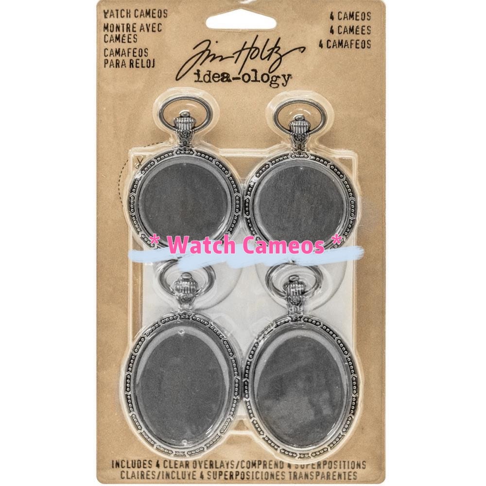 7 Options of Tim Holtz Ideaology-watch Cameos/corners/measurements ...