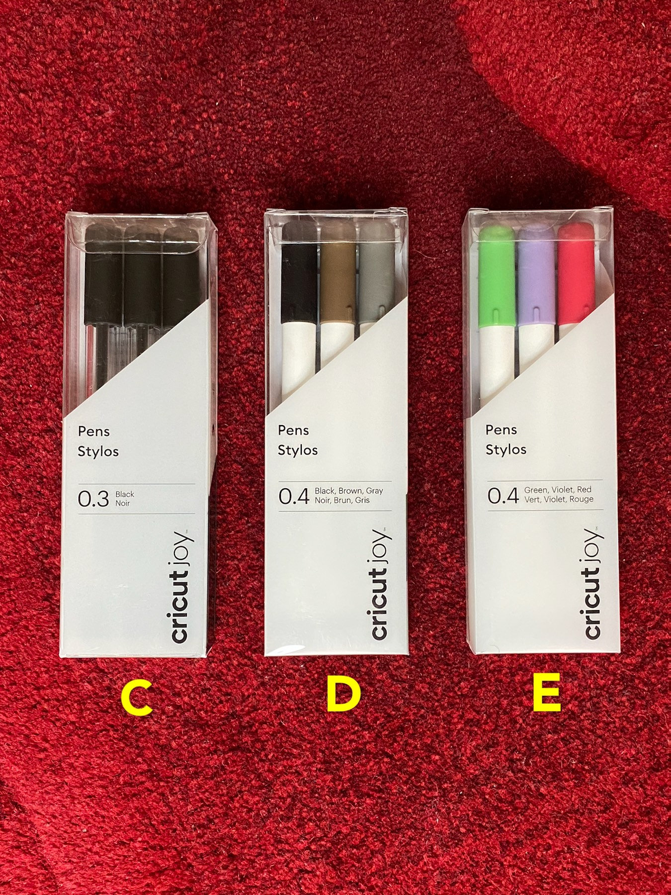 10 Options of Cricut Joy Pens/markers Sets - Glitter Gel Pens ...