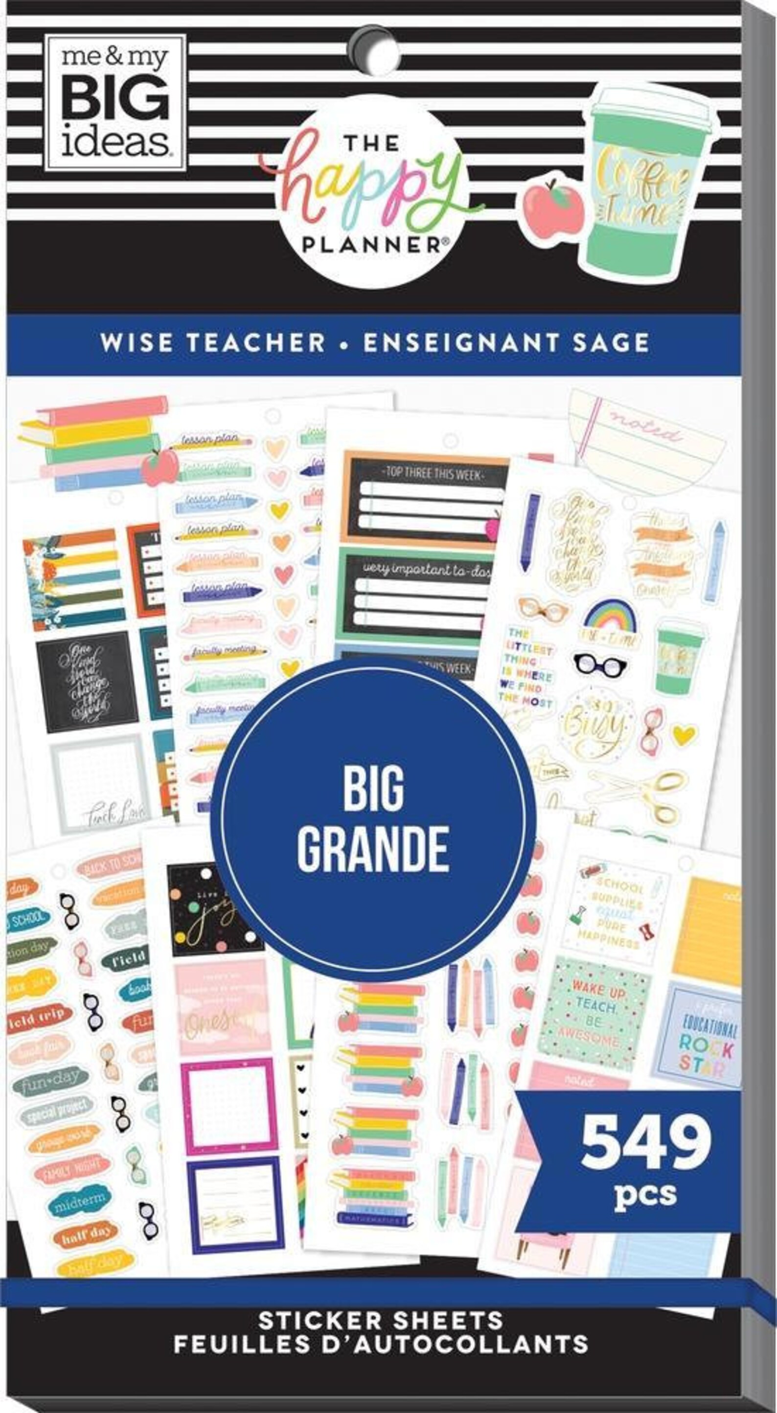 3 Options of BIG Value Stickers Books by Happy Planner - 700 Rad ...