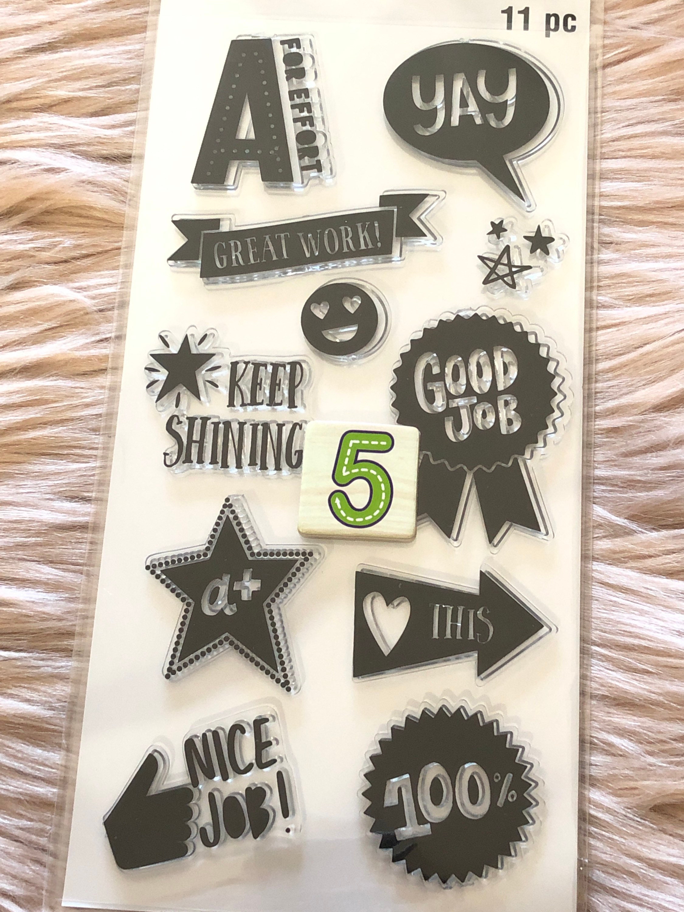 8 Options of Recollections Stamps Sets-little Chats/seasonal - Etsy