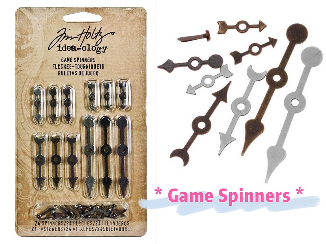9 Options of Tim Holtz Ideaology-plaquettes/salvaged Dolls/silverware ...