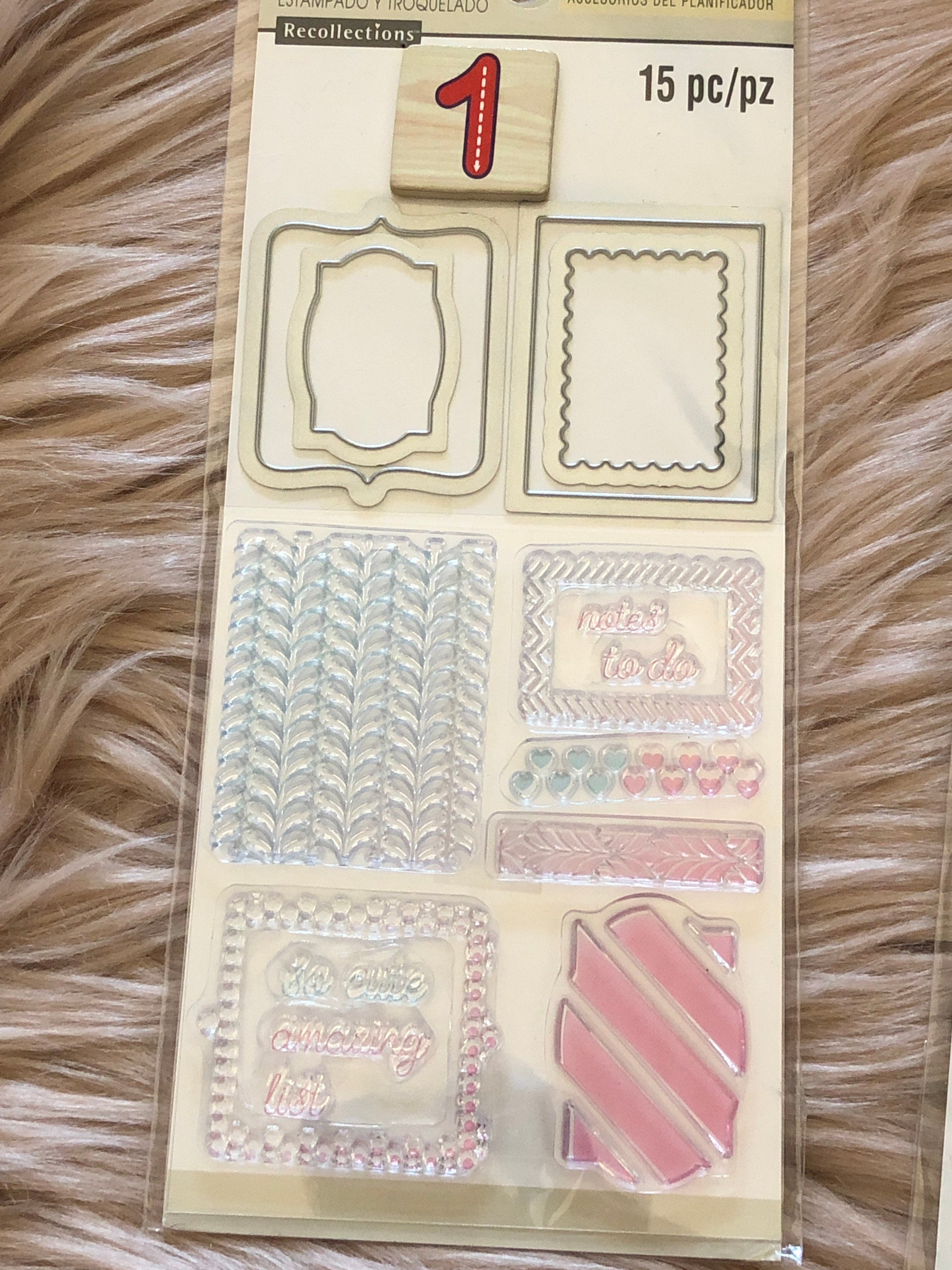 Recollections Valentine's Day Stamps Dies Sets - Etsy