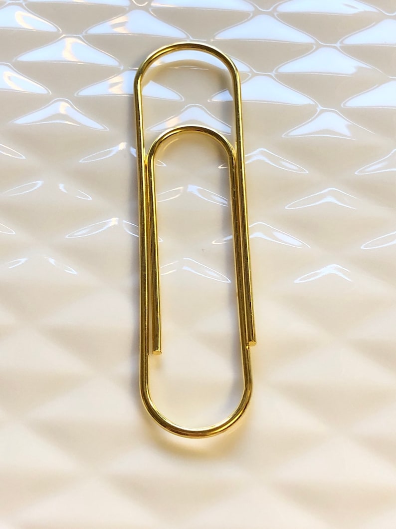 6 Options of 3.75 Paper Clips-long - Etsy